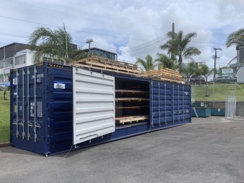 Open Side Containers For Hire | NZBOX Ltd